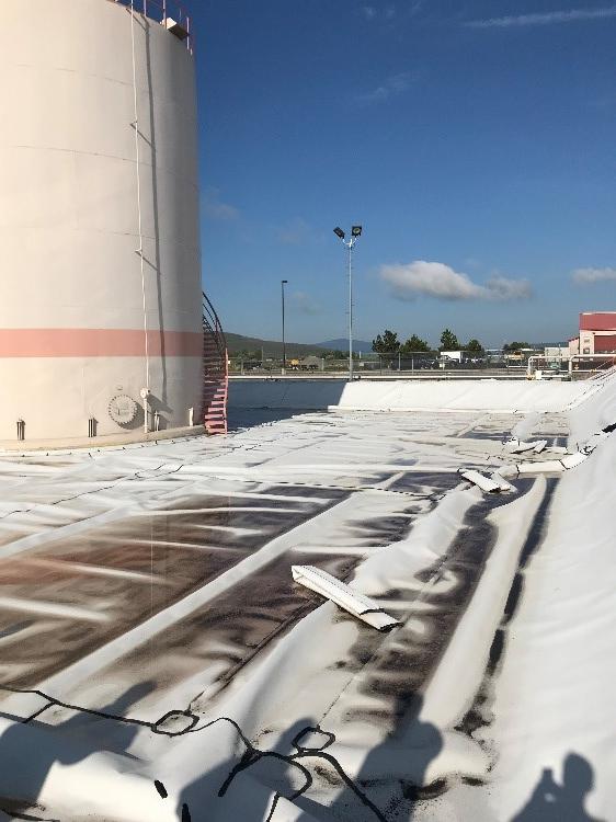 Geomembrane Fuel Tank Containment at Kingsley Field | Seaman