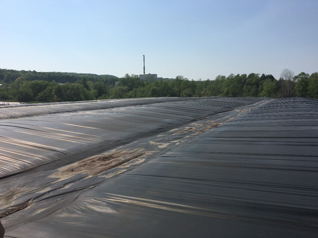 What does Weathering of Geomembranes mean?