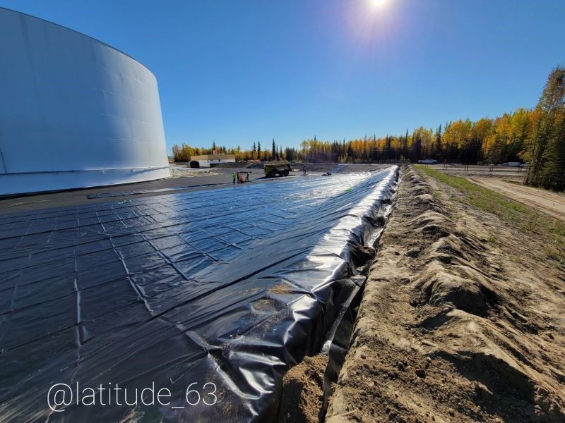 Fuel Storage Facility Uses Geomembrane for Containment in Arctic ...